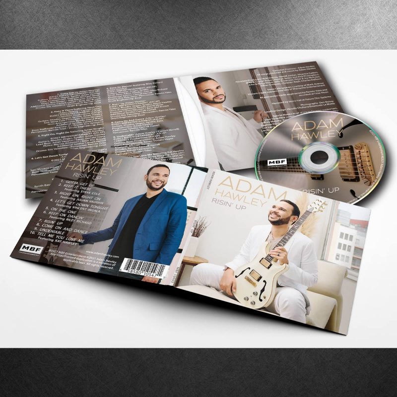 Adam Hawley – Risin’ Up (CD – 2021) – Tofu Island